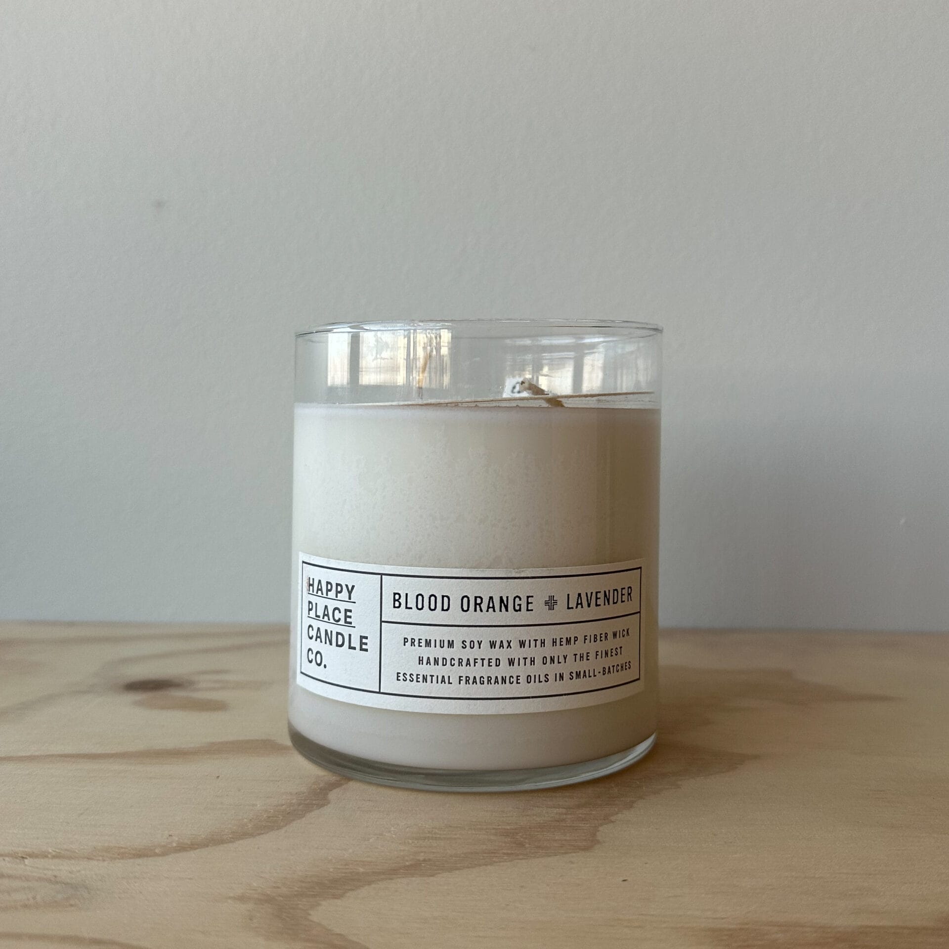 Happy Place Candle Co. 18oz Double Wick Blood Orange + Lavender Candle ...