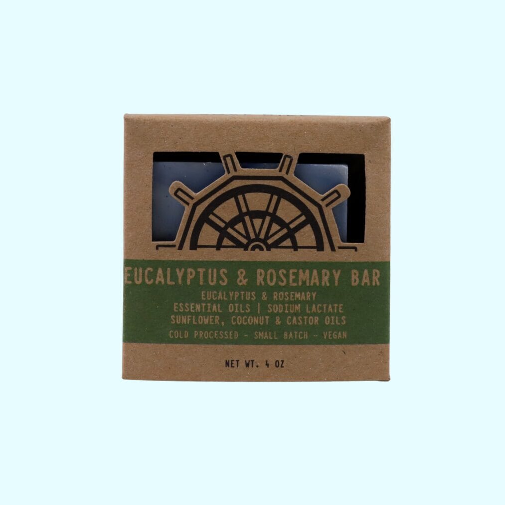 Benson Soap Mill Eucalyptus Rosemary Bar Soap - Made in Omaha